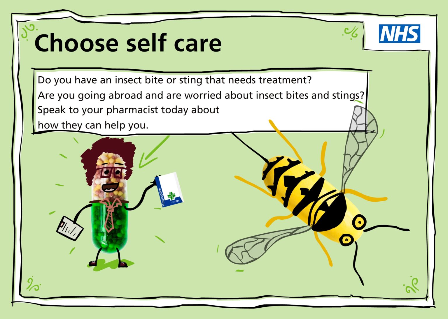 Self care for insect bites or stings | Horden Group Practice